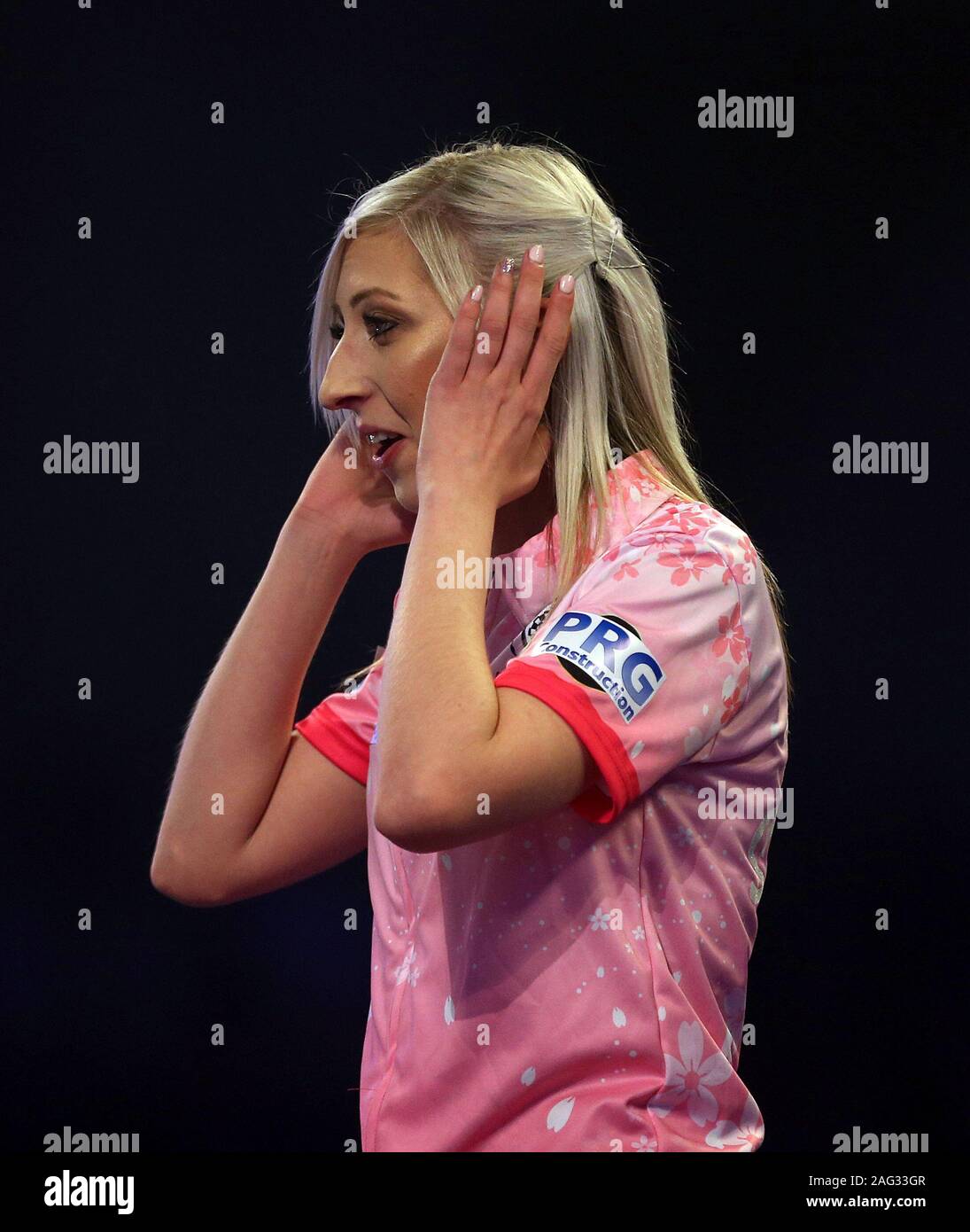 Fallon Sherrock After Becoming The First Women To Win A Match In The