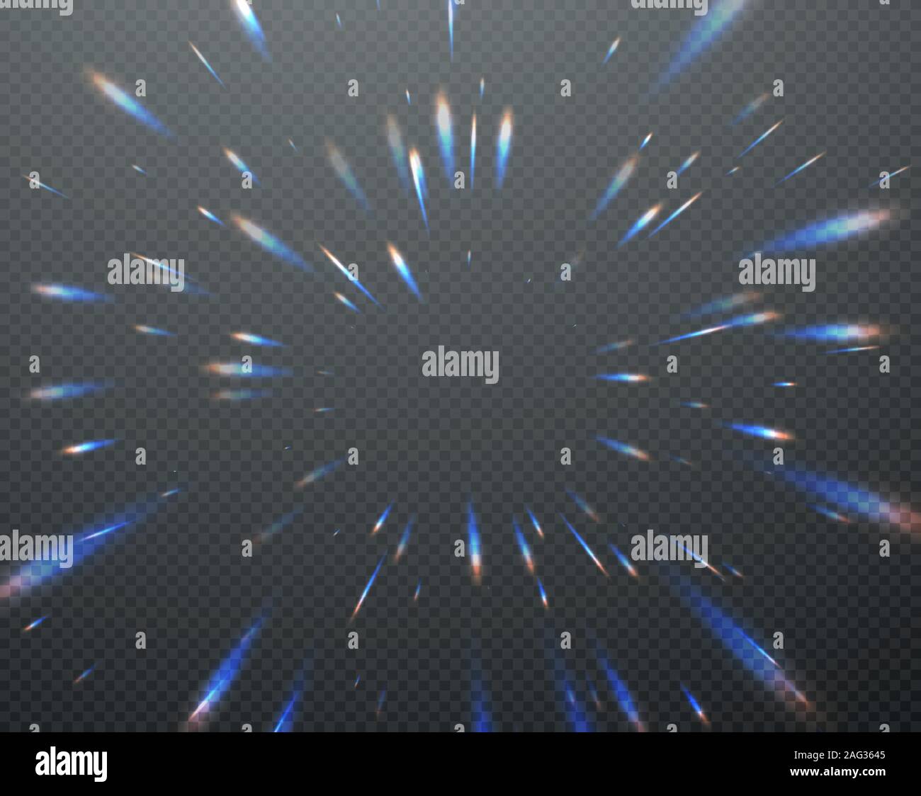 Sun flare reflection on Stock Vector Images - Alamy