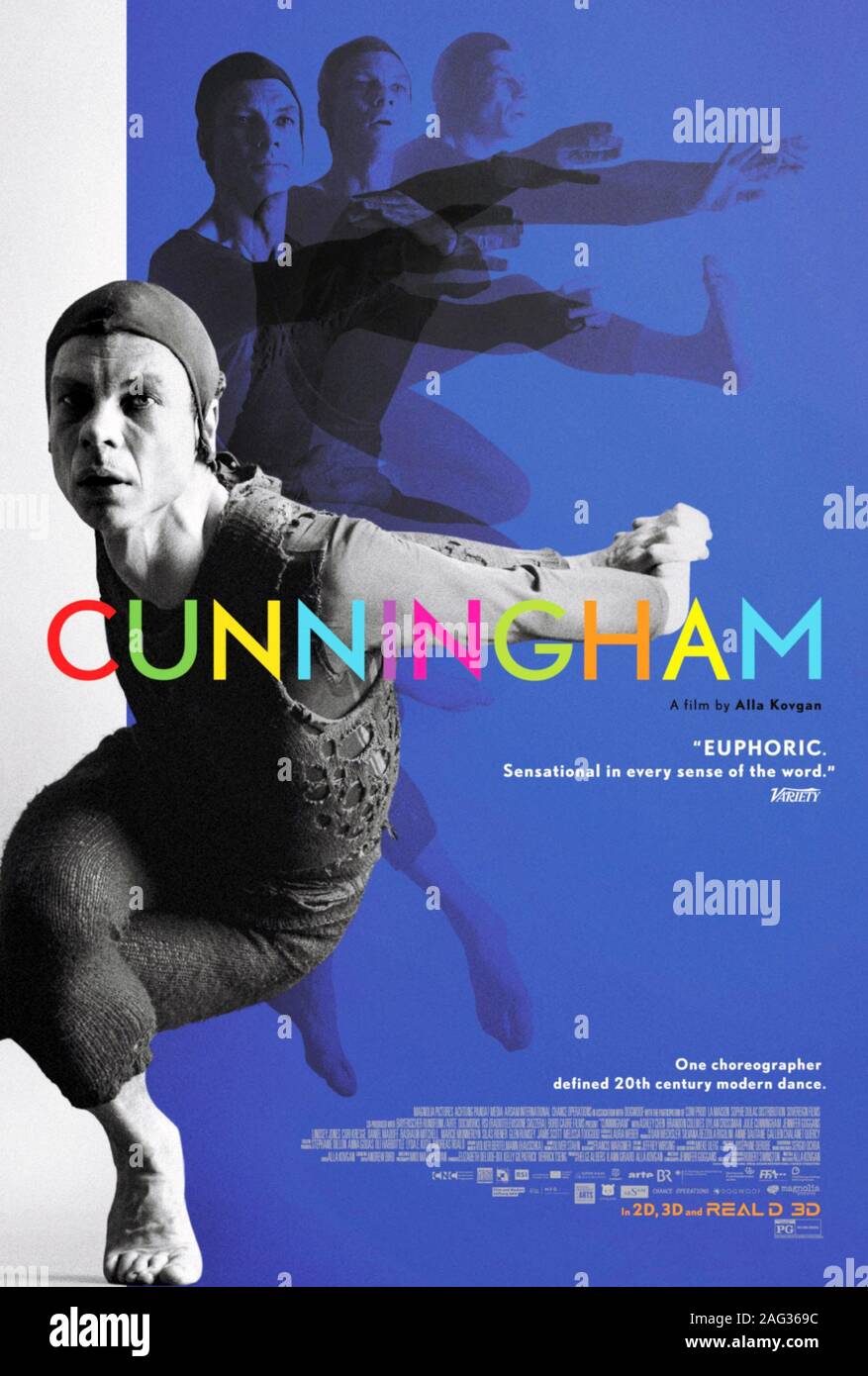 CUNNINGHAM, US poster, Merce Cunningham, 2019. © Magnolia Pictures ...