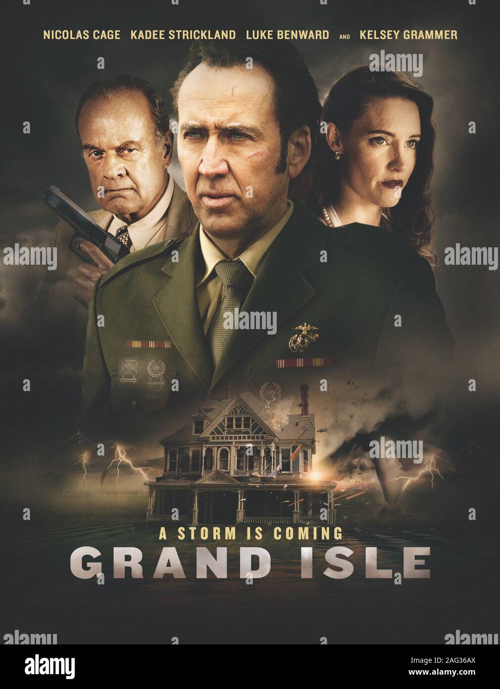 GRAND ISLE, poster, from left: Kelsey Grammer, Nicolas Cage, KaDee ... GRAND ISLE, poster, from left: Kelsey Grammer, Nicolas Cage, KaDee ...