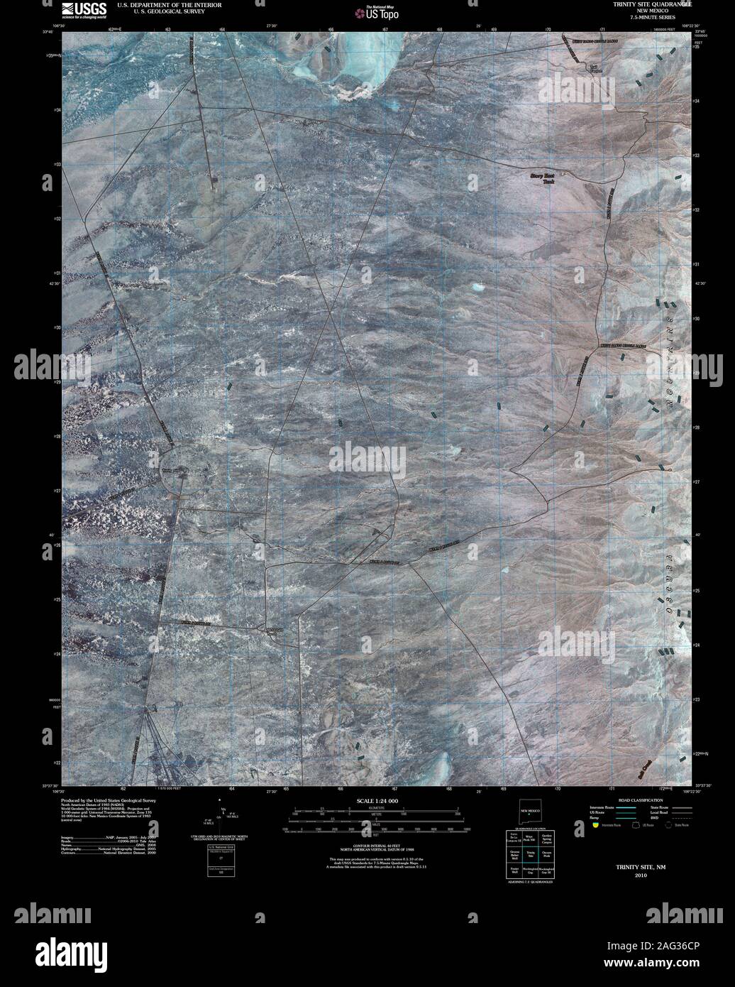 Trinity site new mexico hi-res stock photography and images - Alamy