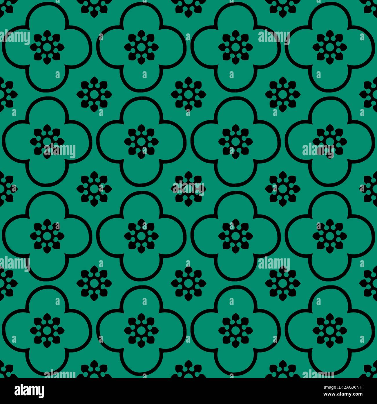 Club and circle seamless repeat pattern background Stock Photo - Alamy