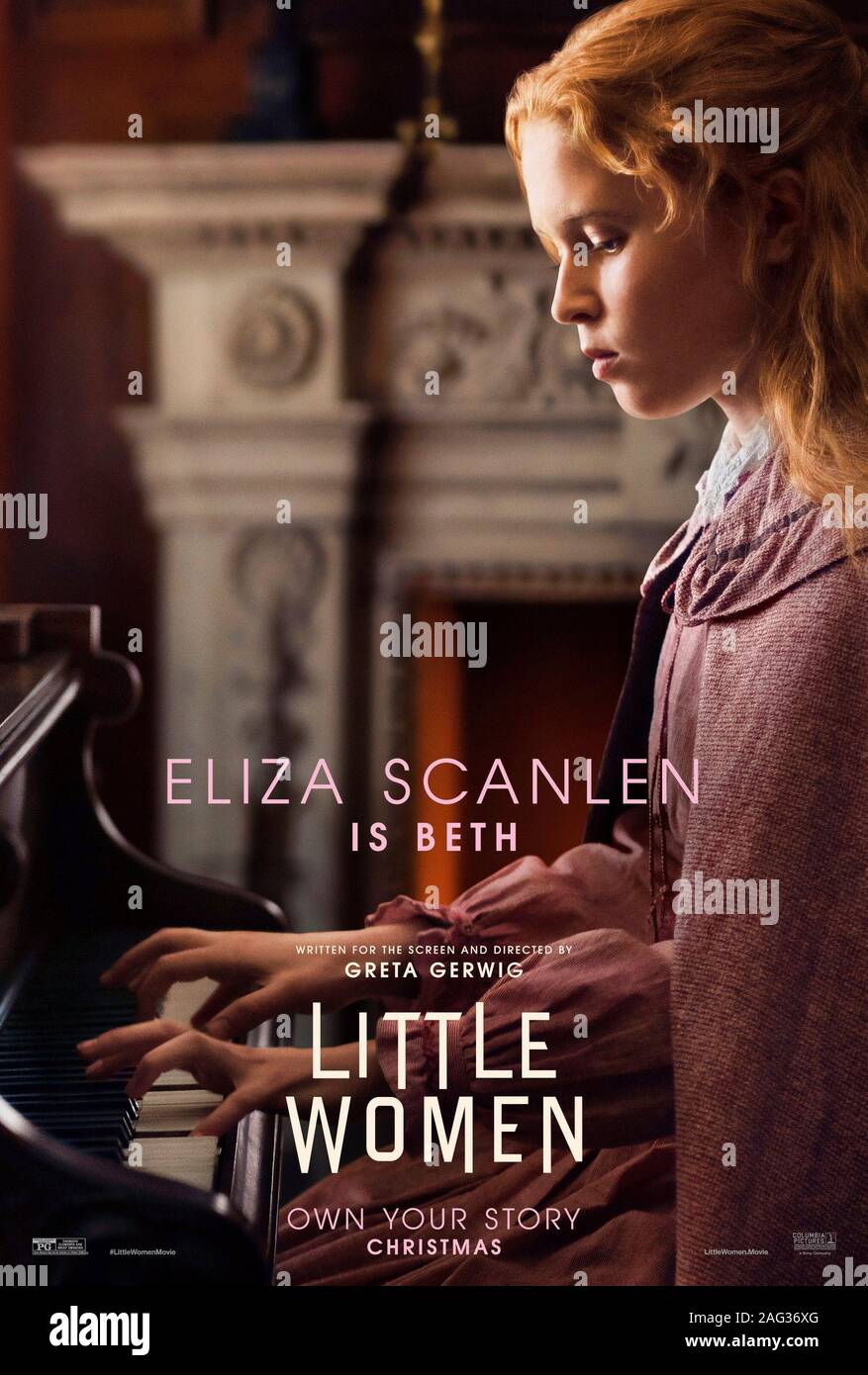 LITTLE WOMEN, US character poster, Eiza Scanlen as Beth March, 2019 ...