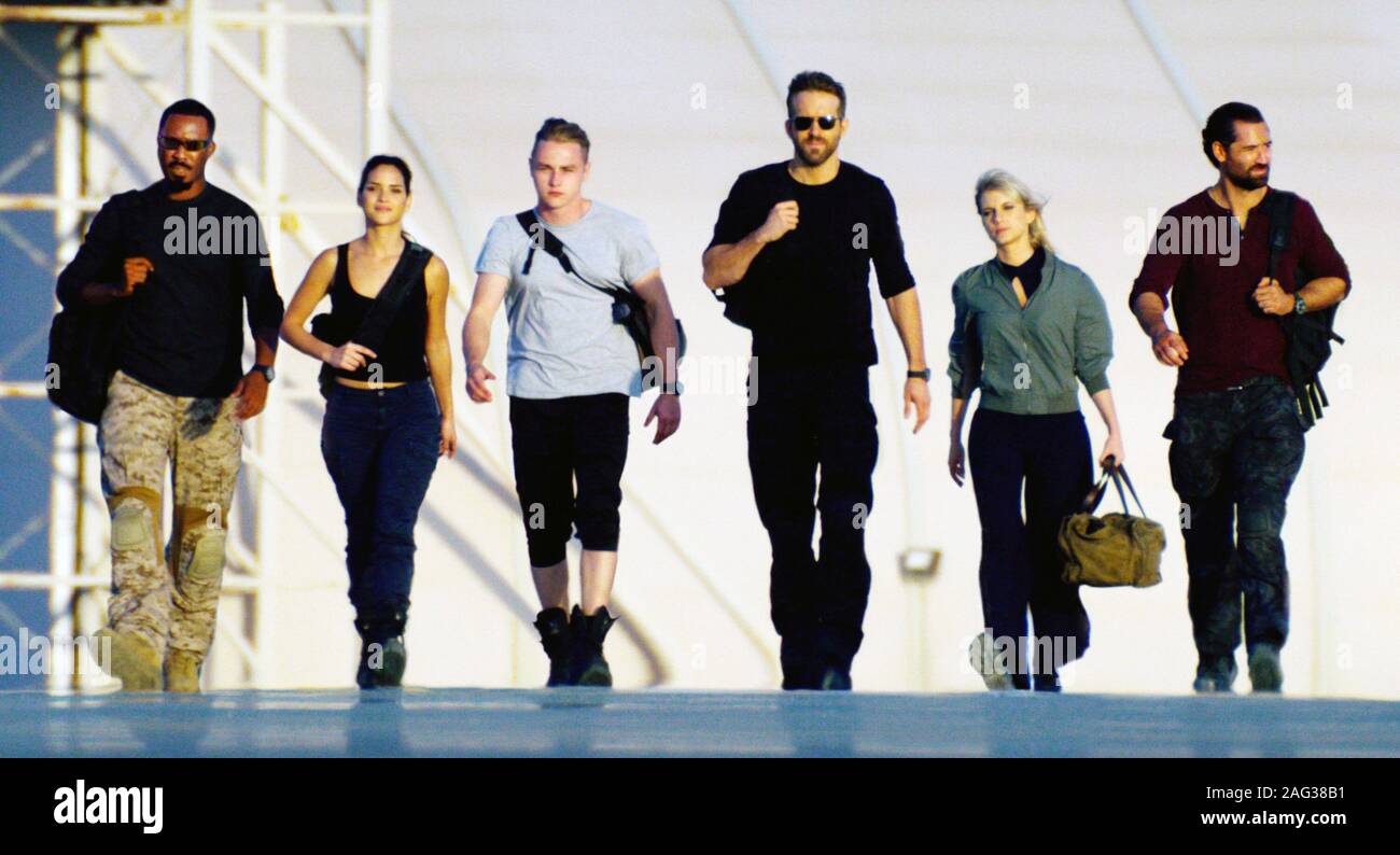 6 UNDERGROUND, (aka SIX UNDERGROUND), from left: Corey Hawkins, Adria ...