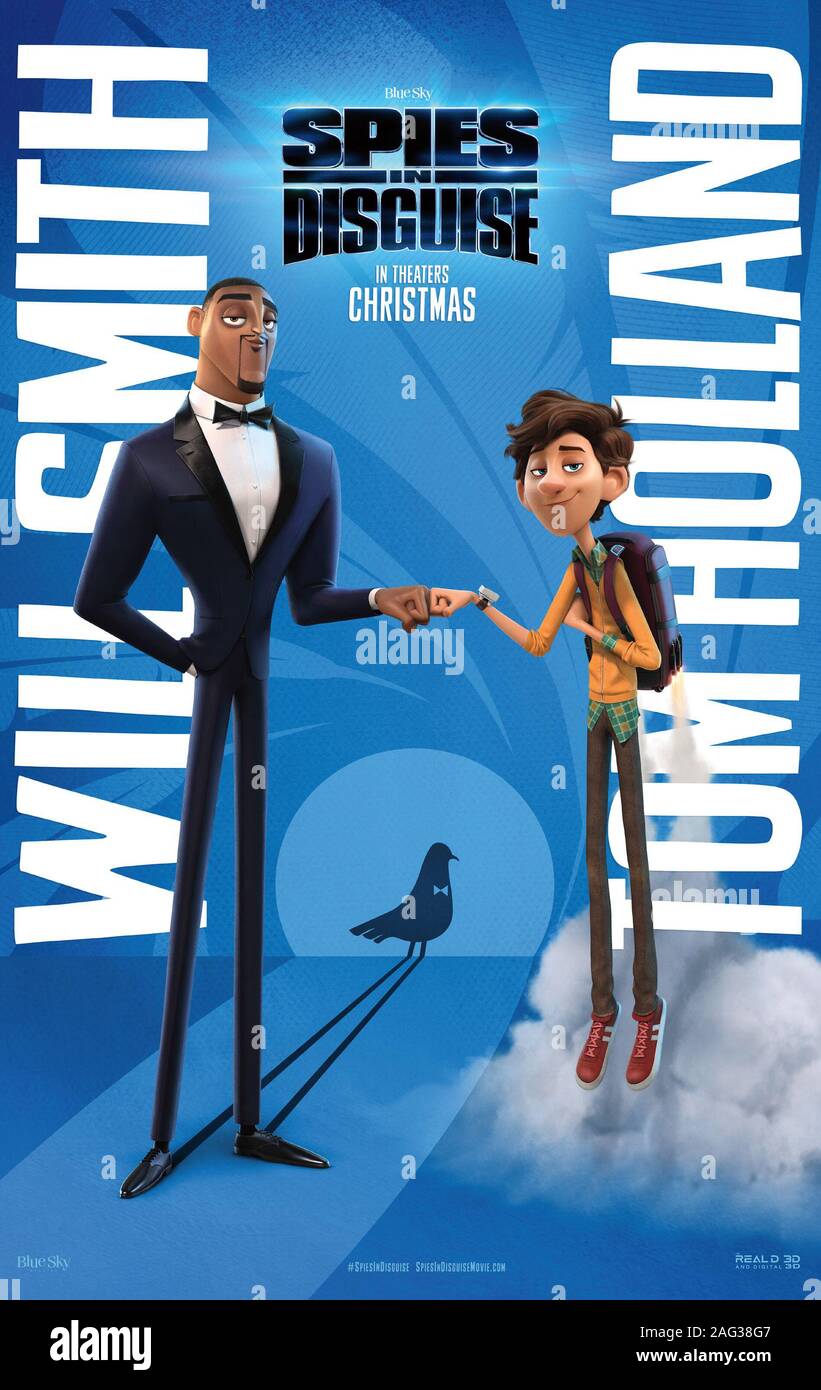 SPIES IN DISGUISE, US advance poster, Lance Sterling (voice: Will Smith ...