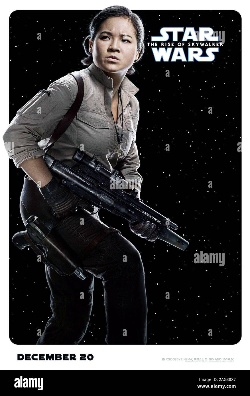 STAR WARS: THE RISE OF SKYWALKER, (aka STAR WARS: EPISODE IX), US character poster, Kelly Marie ...