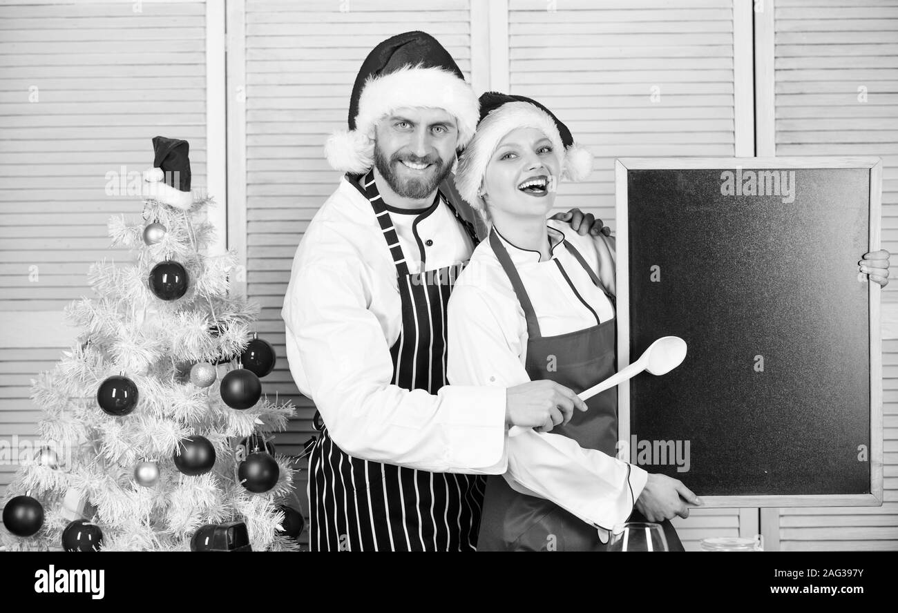 Christmas recipe new year Black and White Stock Photos & Images - Alamy