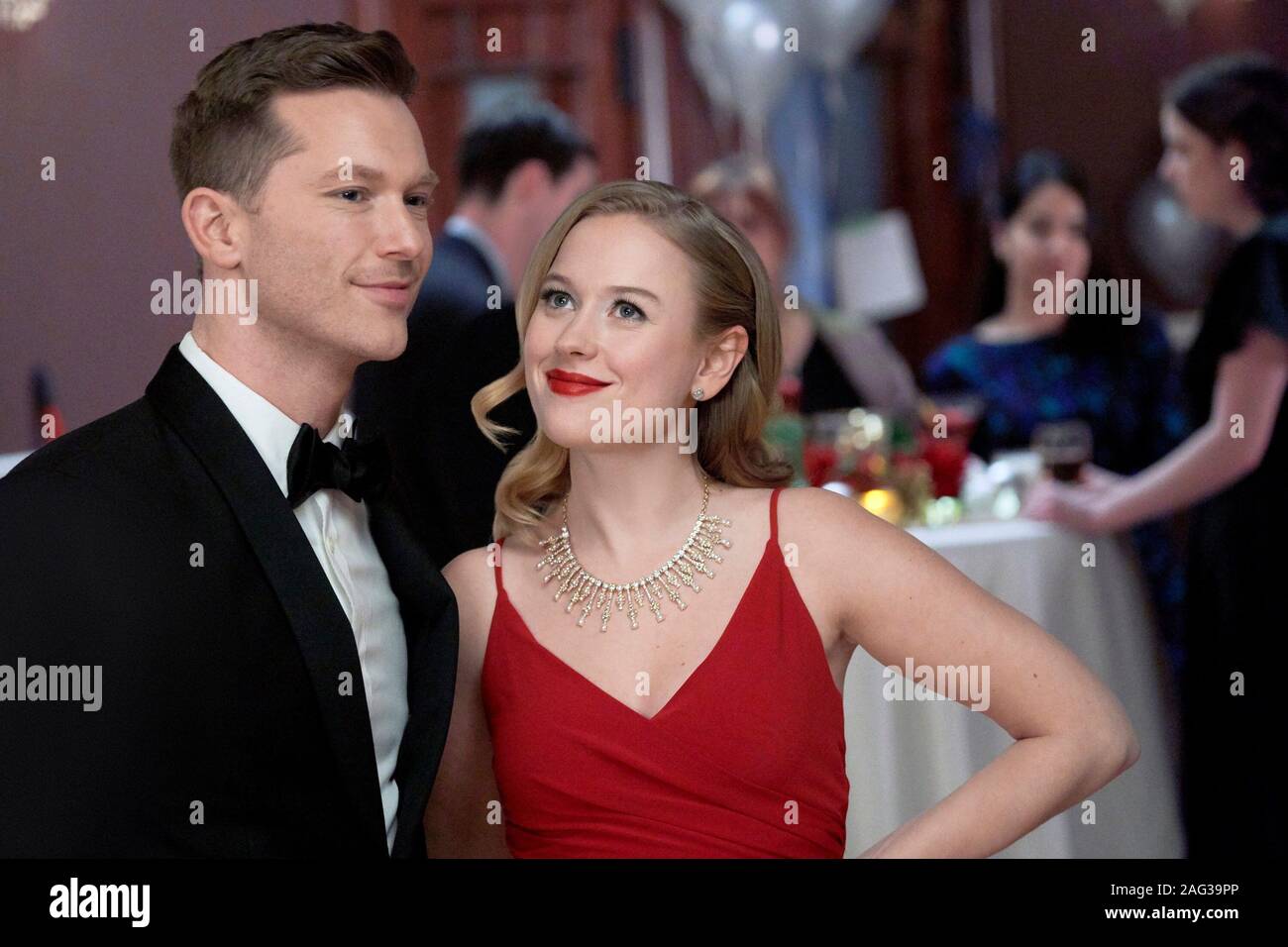 A CHEERFUL CHRISTMAS, from left: Chad Connell, Erica Deutschman, (aired ...