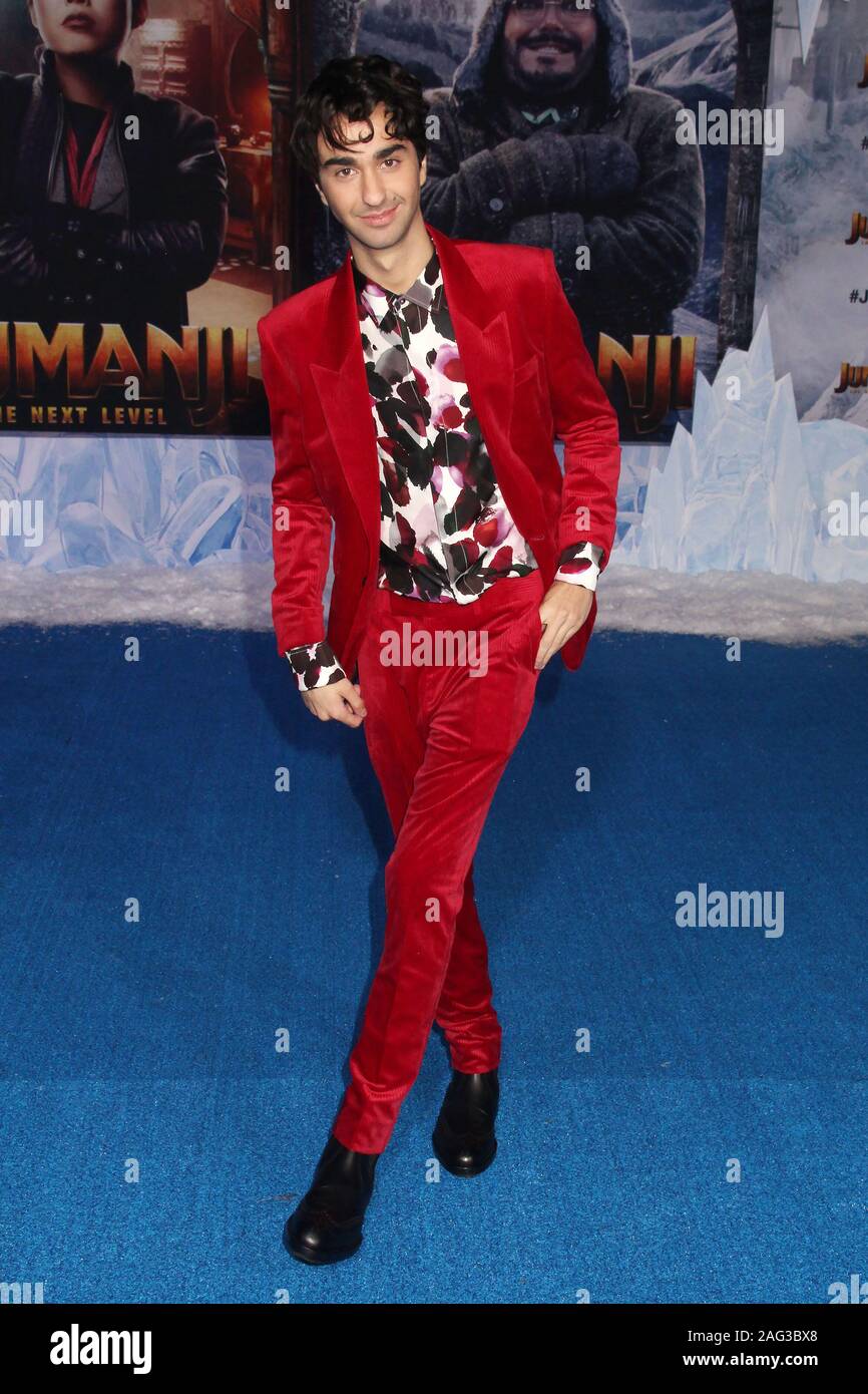 Los Angeles, USA. 09th Dec, 2019. Alex Wolff 12/09/2019 “Jumanji: The ...