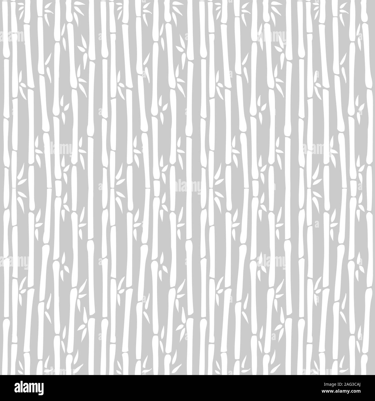 Geometric pattern leaves seamless Black and White Stock Photos & Images ...