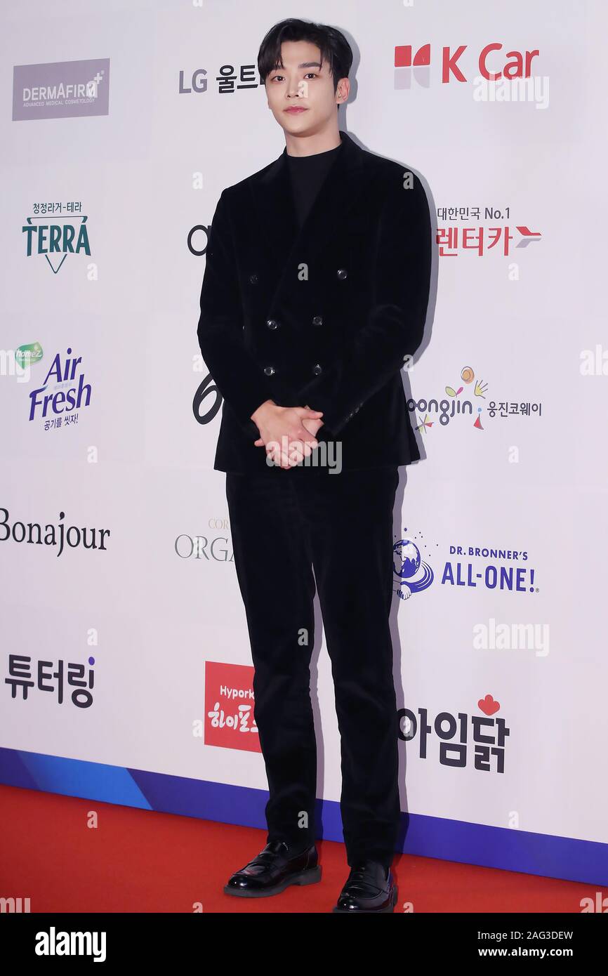 18th Dec, 2019. S. Korean singer Ro Woon Ro Woon, a member of South ...