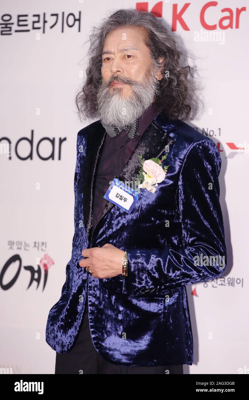 18th Dec, 2019. S. Korean model Kim Chil-doo South Korean model Kim ...