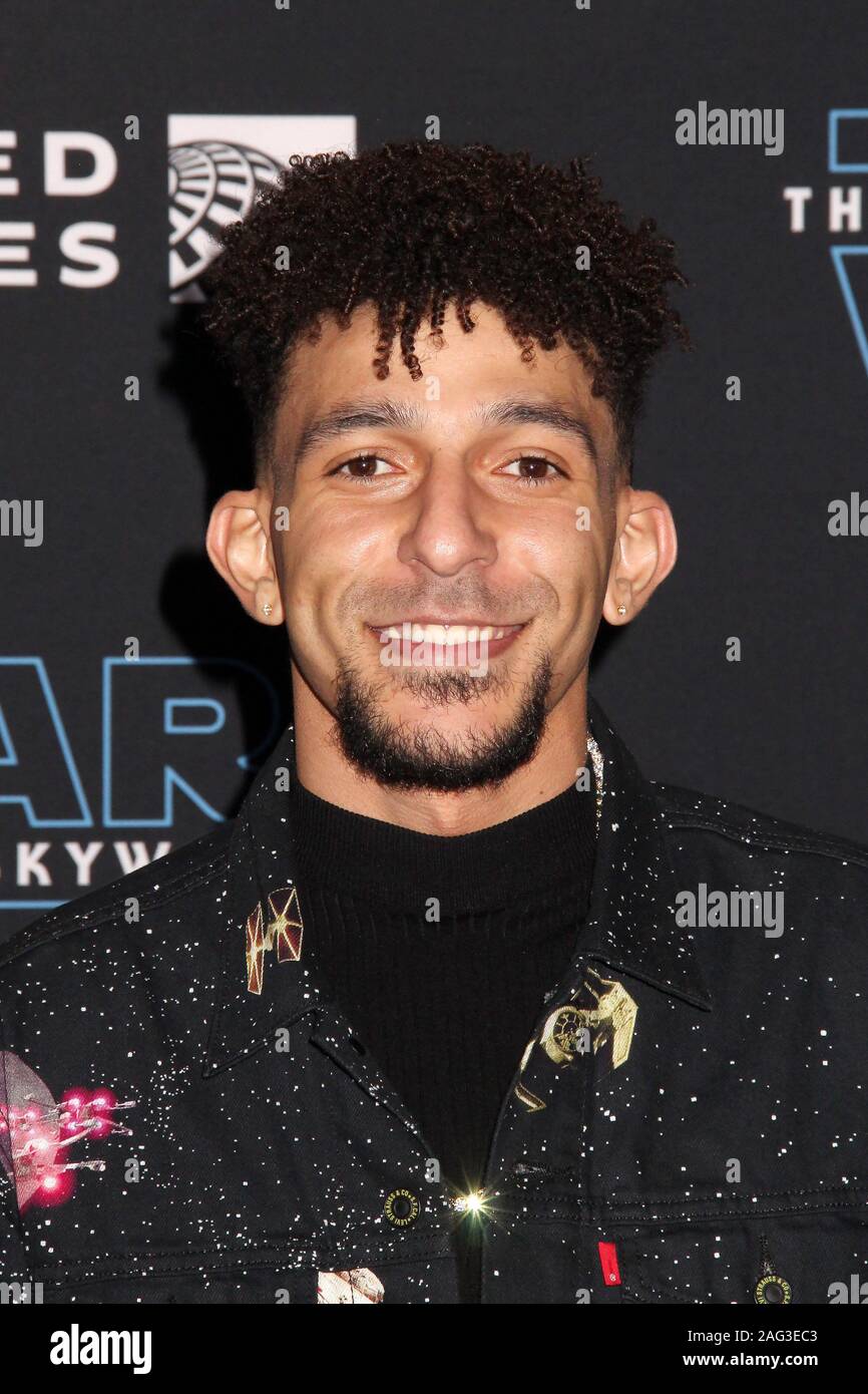 Los Angeles, USA. 16th Dec, 2019. Khleo Thomas 12/16/2019 “Star Wars ...