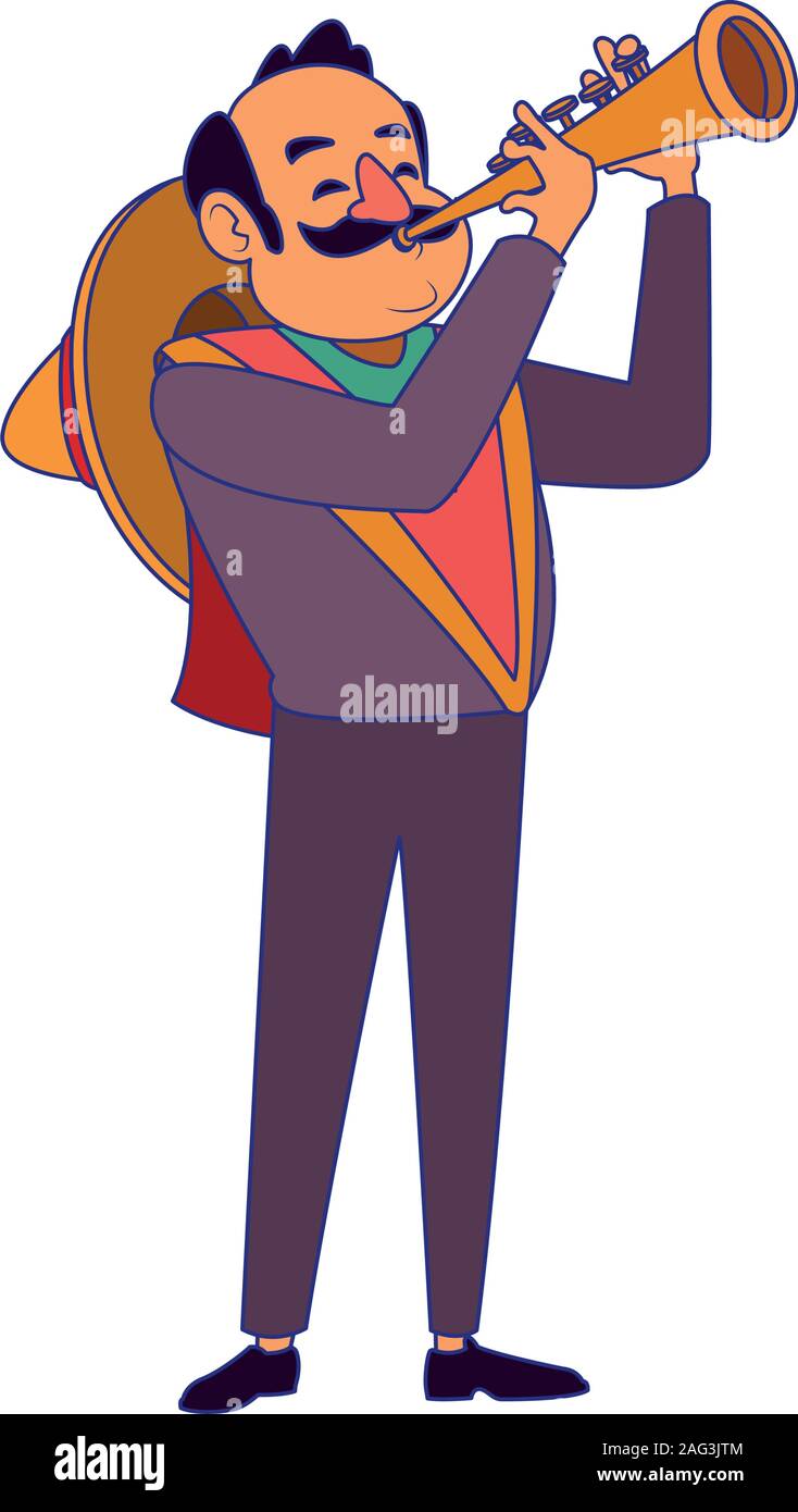 Isolated mexican man vector design Stock Vector Image & Art - Alamy