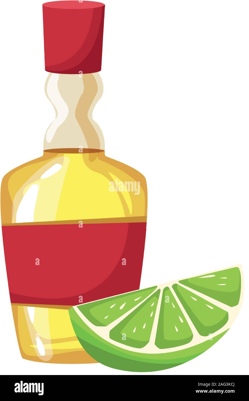 Isolated tequila bottle vector design Stock Vector Image & Art - Alamy