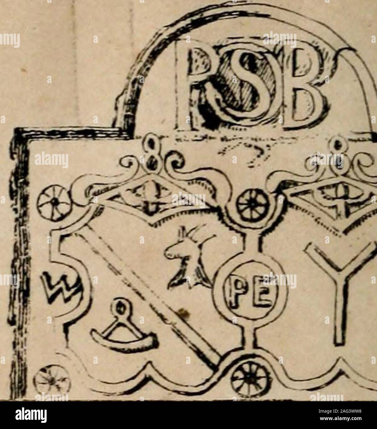 . Collection of epitaphs and monumental inscriptions, chiefly in ...