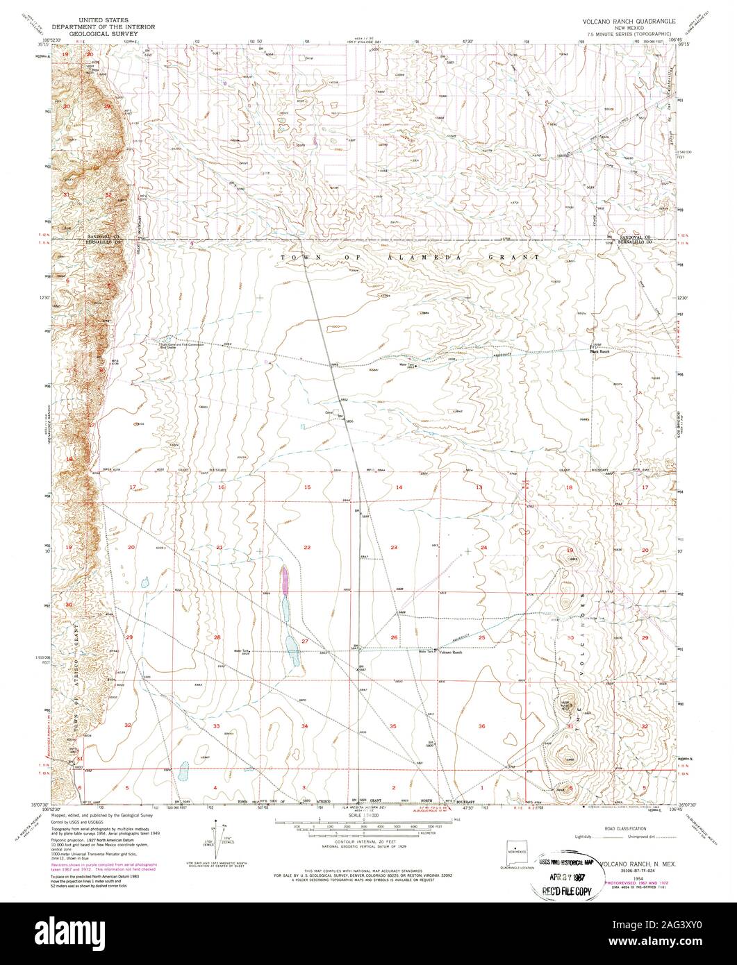 Geological map volcano Cut Out Stock Images & Pictures - Alamy