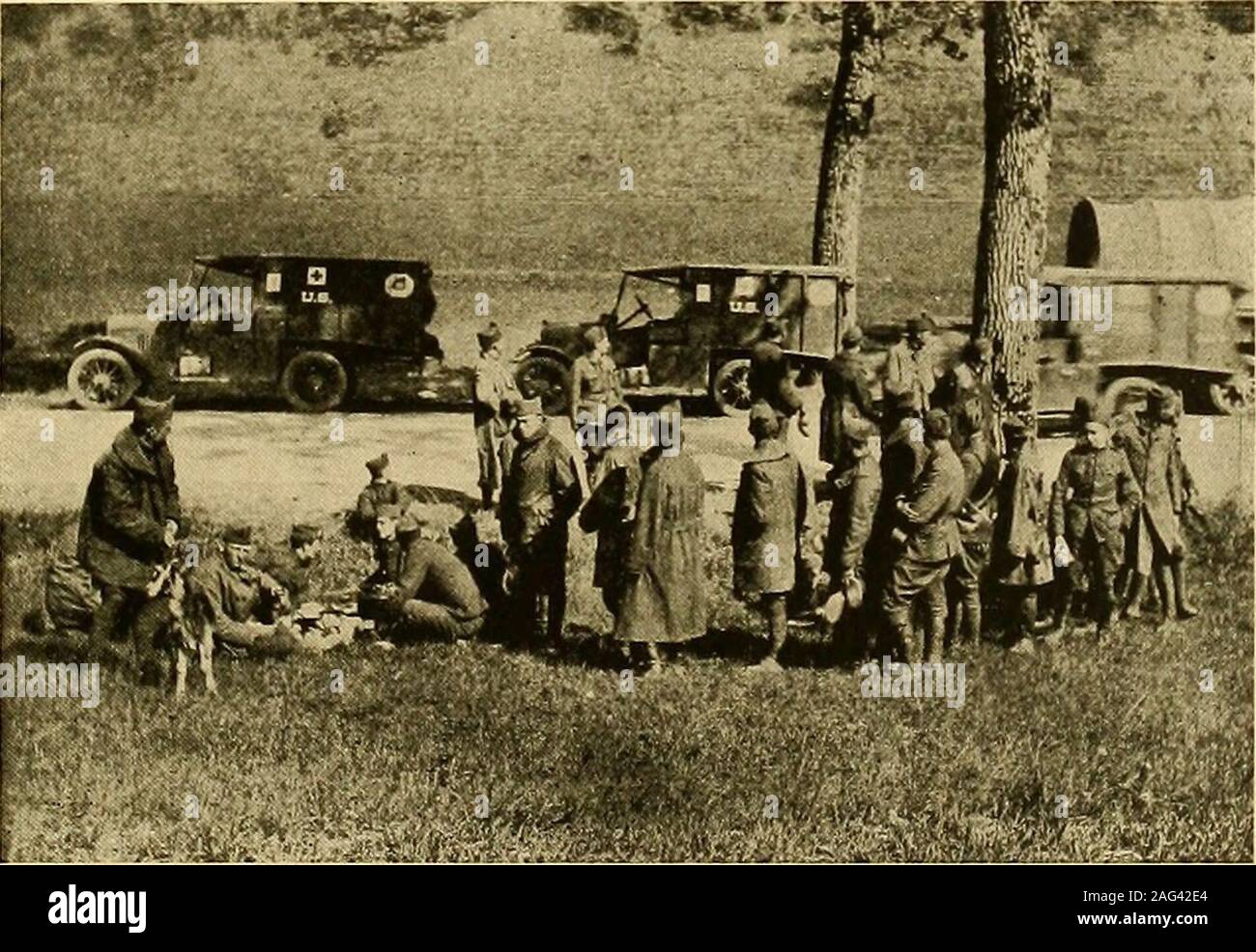 . A history of Section 647, United States army ambulance service with ...