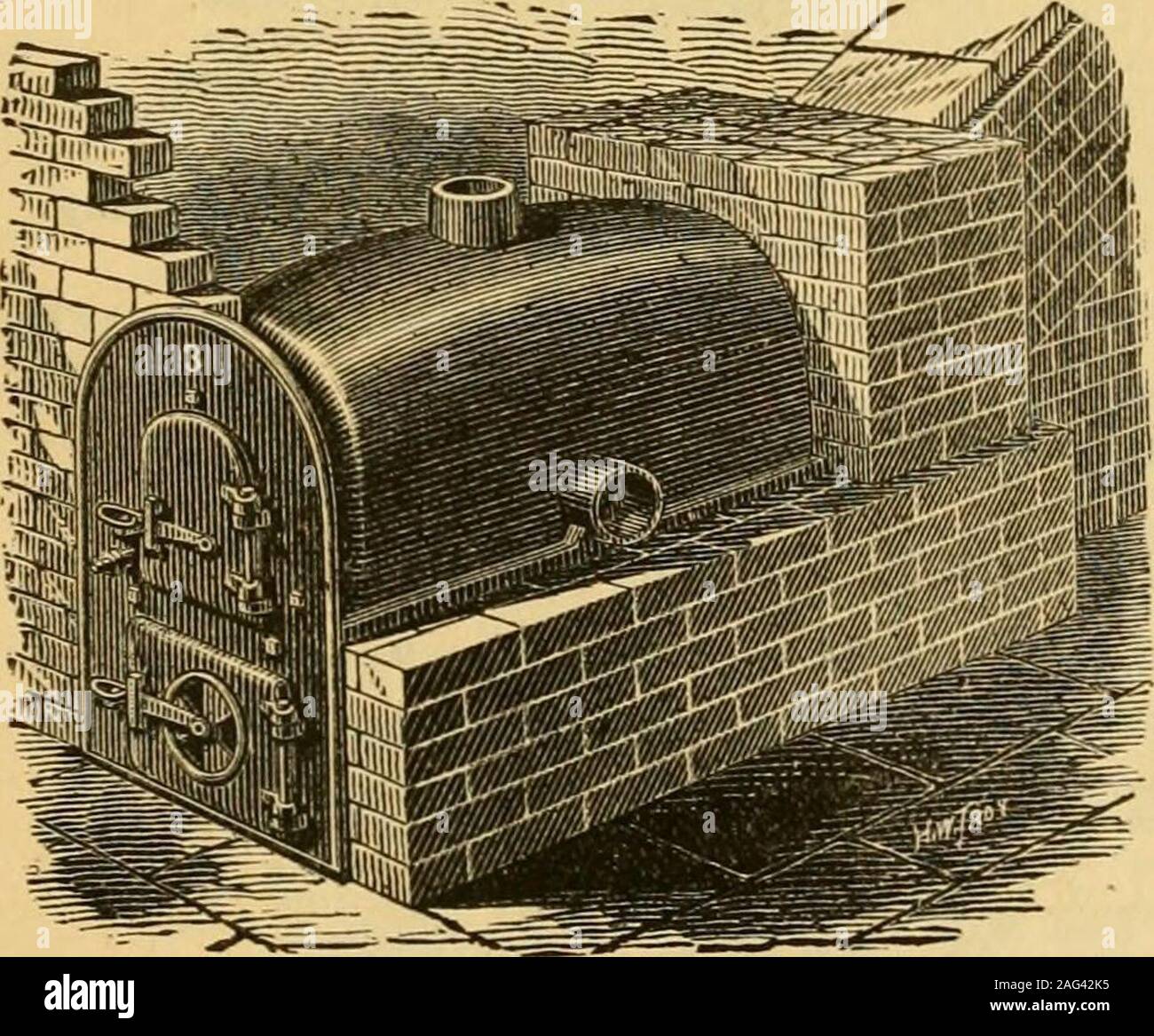 . The Gardener's monthly and horticulturist. Corrugated Fire-box Boiler ...