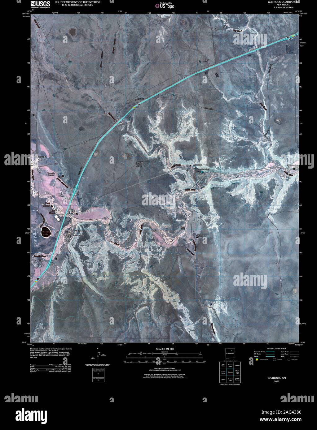 Watrous map hi-res stock photography and images - Alamy