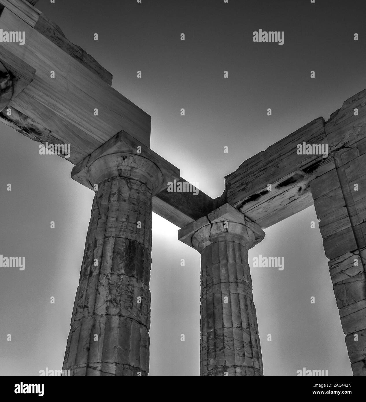 Ancient greek town Black and White Stock Photos & Images - Alamy