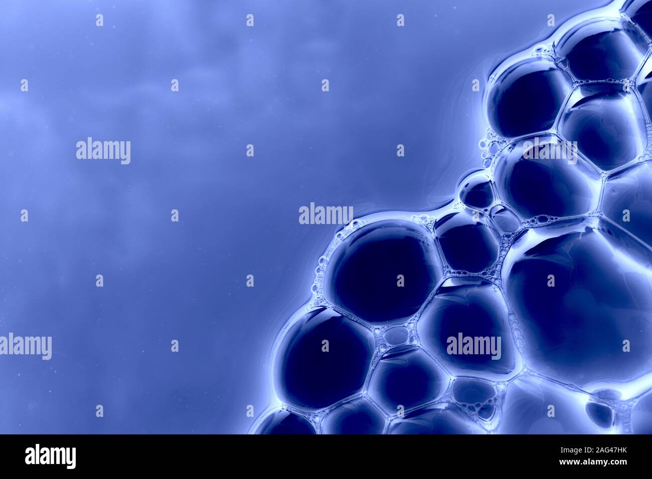 Colorful water bubles on water as abackground Stock Photo - Alamy