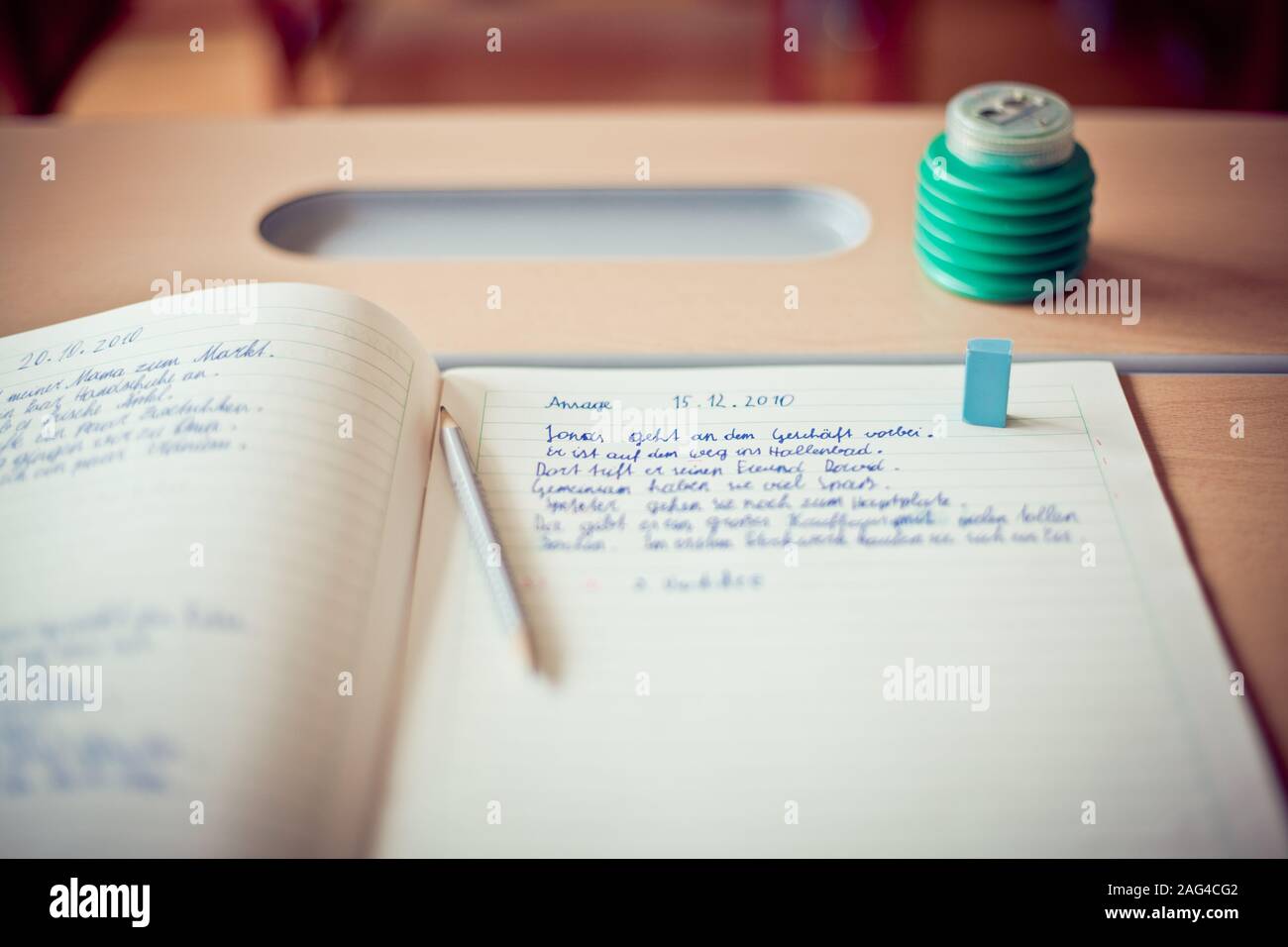 German exam hi-res stock photography and images - Alamy