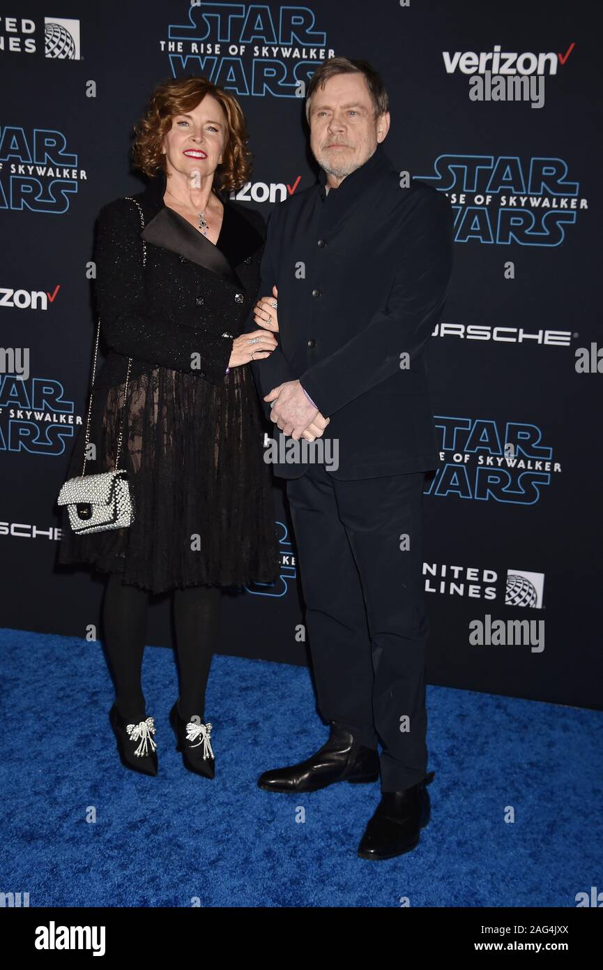 HOLLYWOOD, CA - DECEMBER 16: Marilou York and Mark Hamill attend the ...