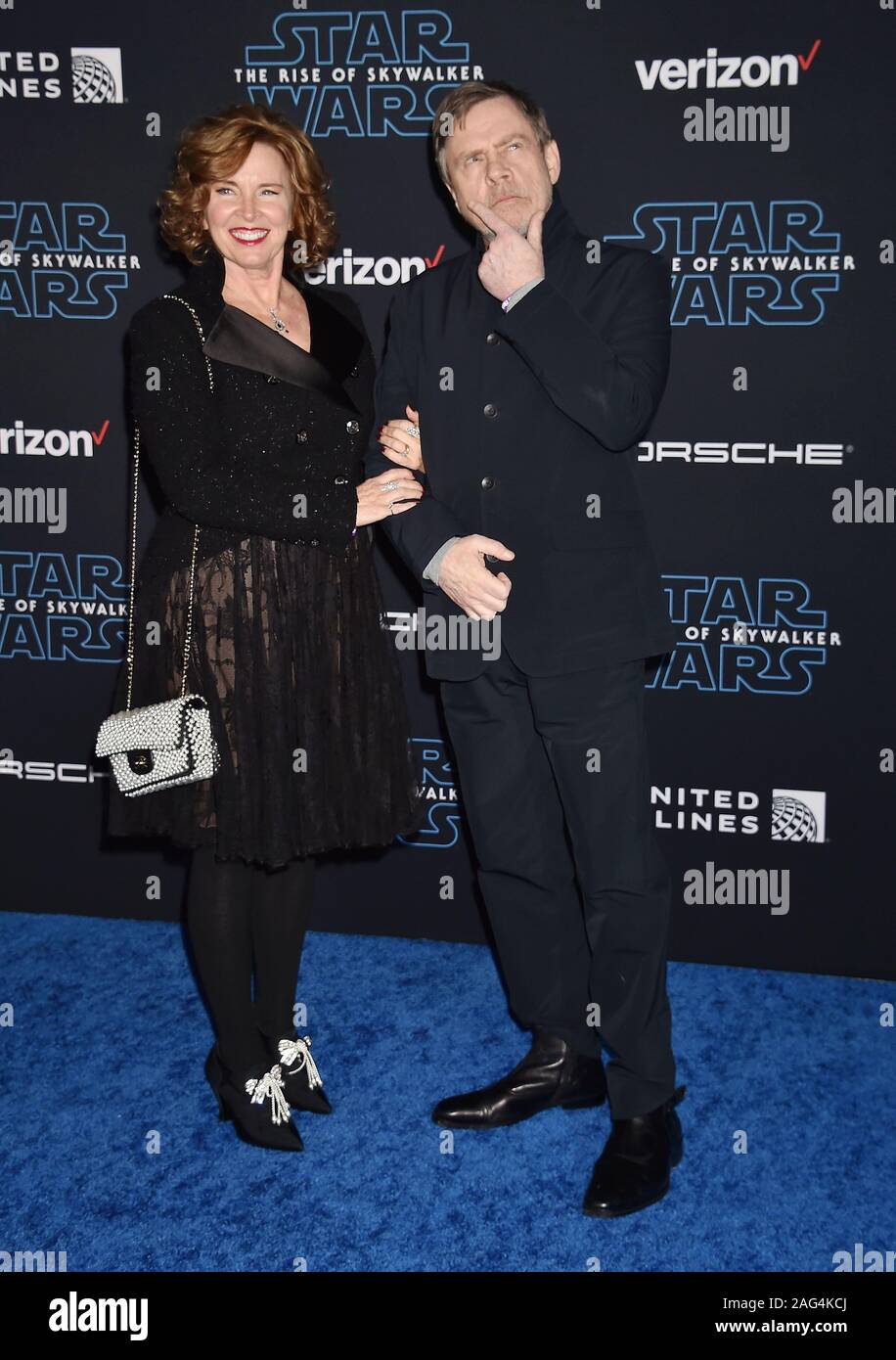 HOLLYWOOD, CA - DECEMBER 16: Marilou York and Mark Hamill attend the ...
