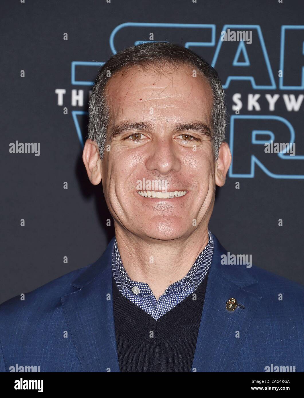 HOLLYWOOD, CA - DECEMBER 16: Mayor of Los Angeles Eric Garcetti attends ...