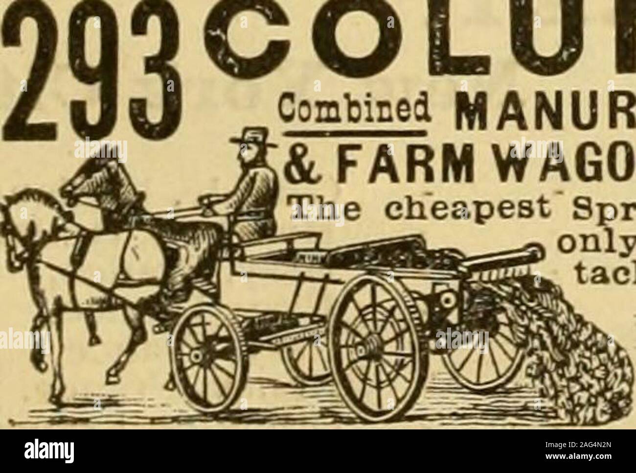 Manure spreaders hi-res stock photography and images - Alamy