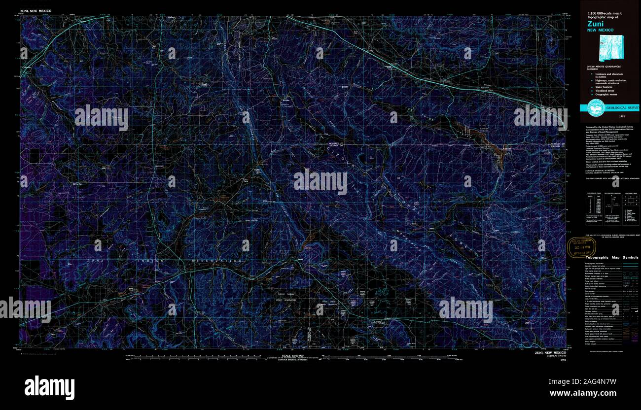 1981 mexico map hi-res stock photography and images - Alamy