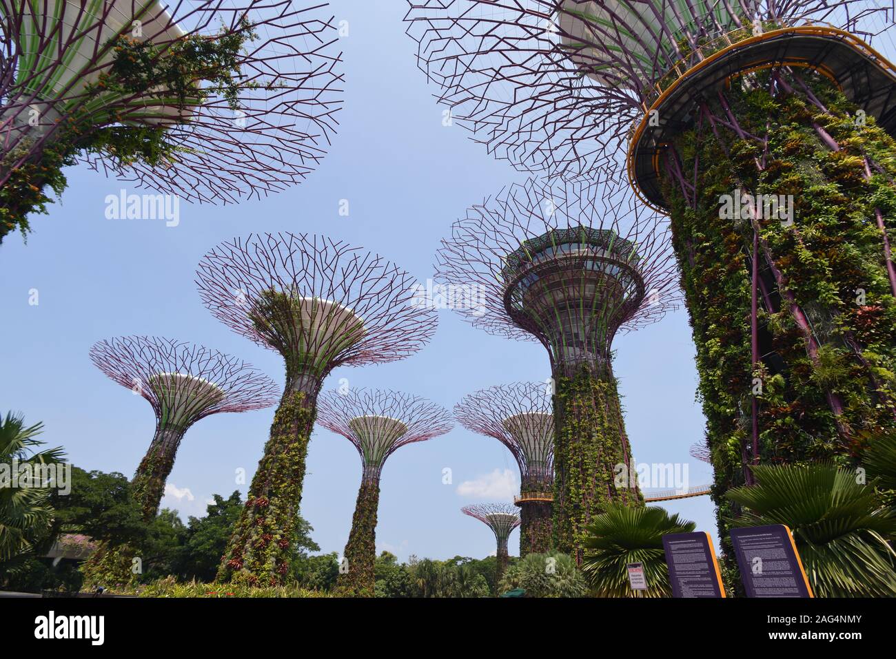 Day view of the Marina Bay Stock Photo - Alamy