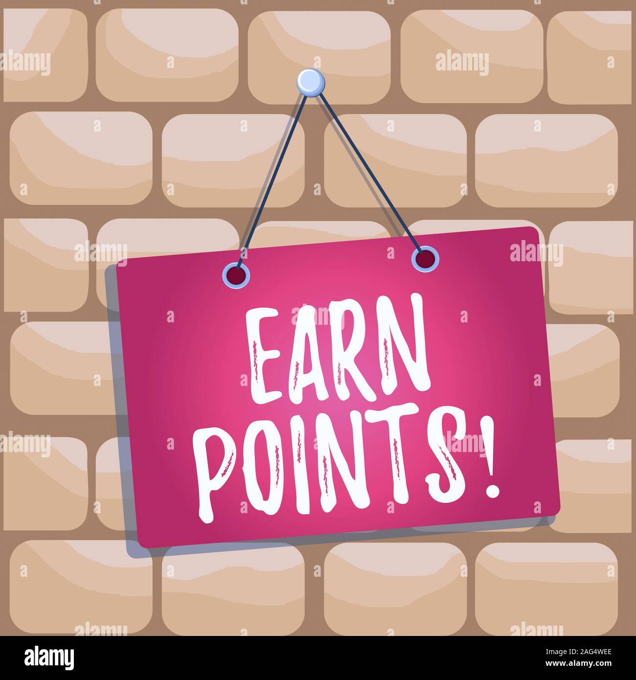 Handwriting text Earn Points. Conceptual photo collecting scores in ...