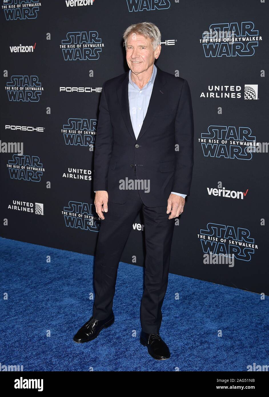HOLLYWOOD, CA - DECEMBER 16: Harrison Ford attends the Premiere of ...