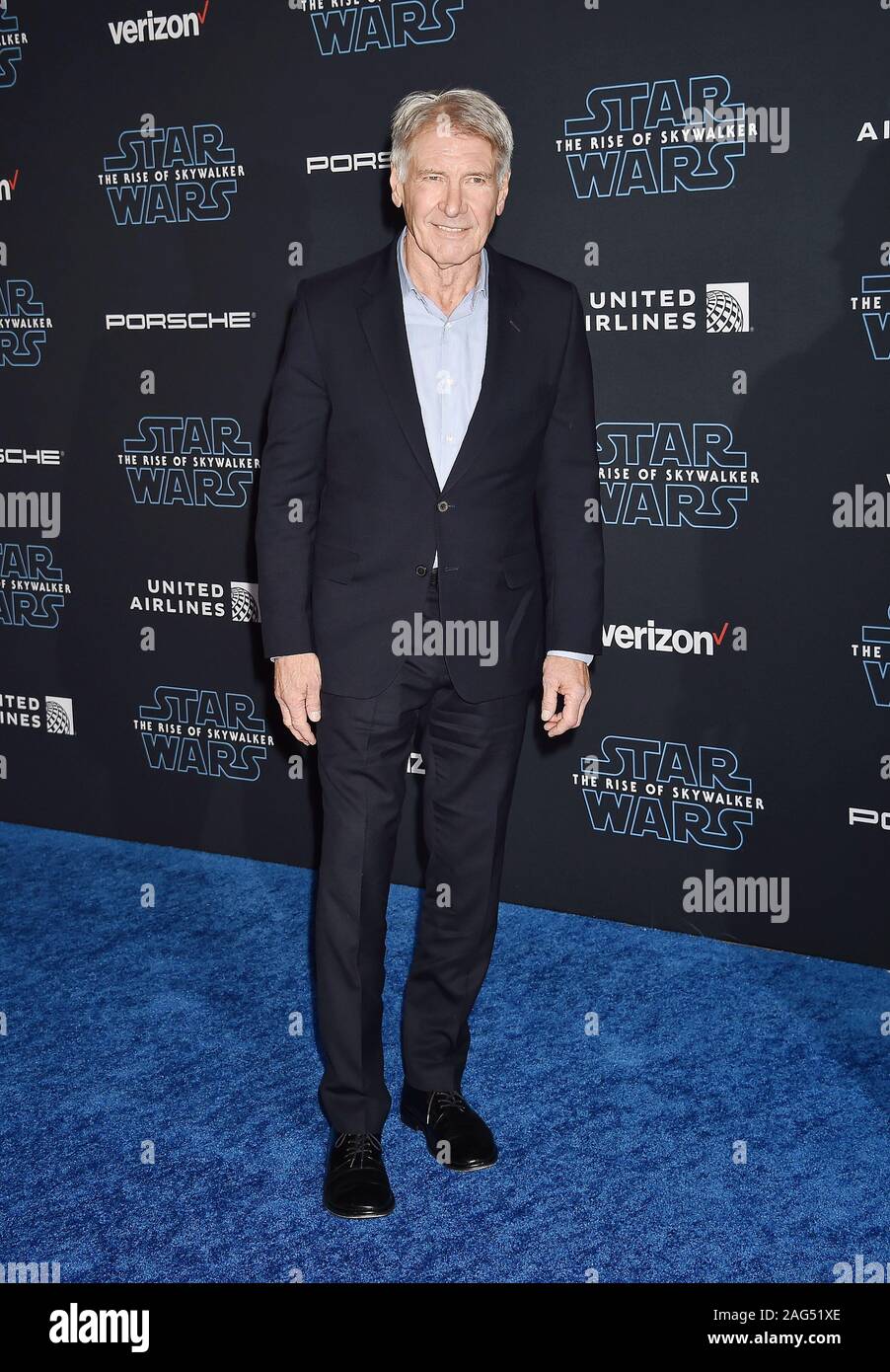 HOLLYWOOD, CA - DECEMBER 16: Harrison Ford attends the Premiere of ...