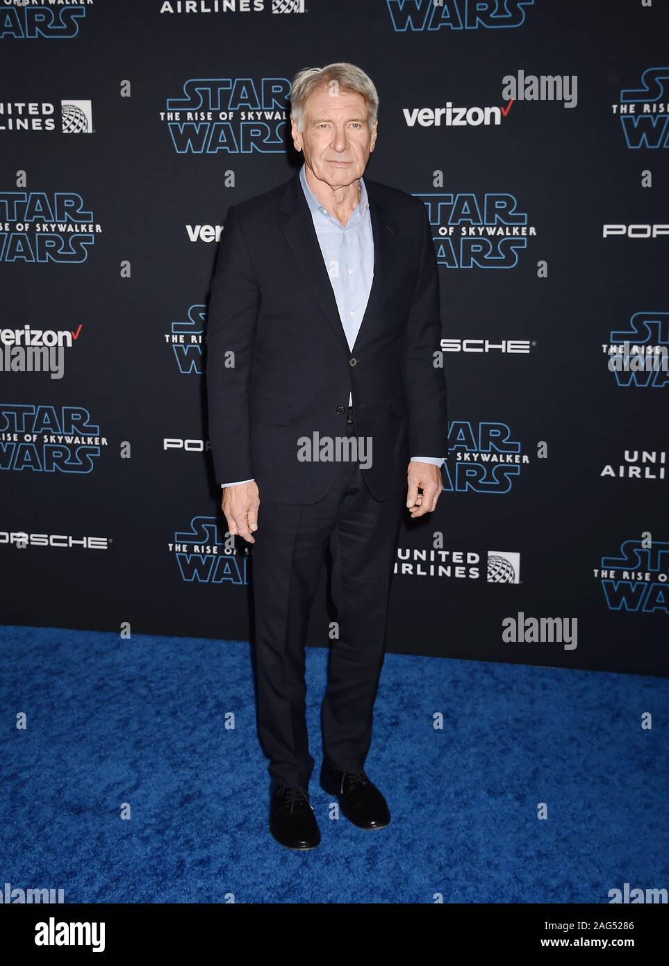 HOLLYWOOD, CA - DECEMBER 16: Harrison Ford attends the Premiere of ...