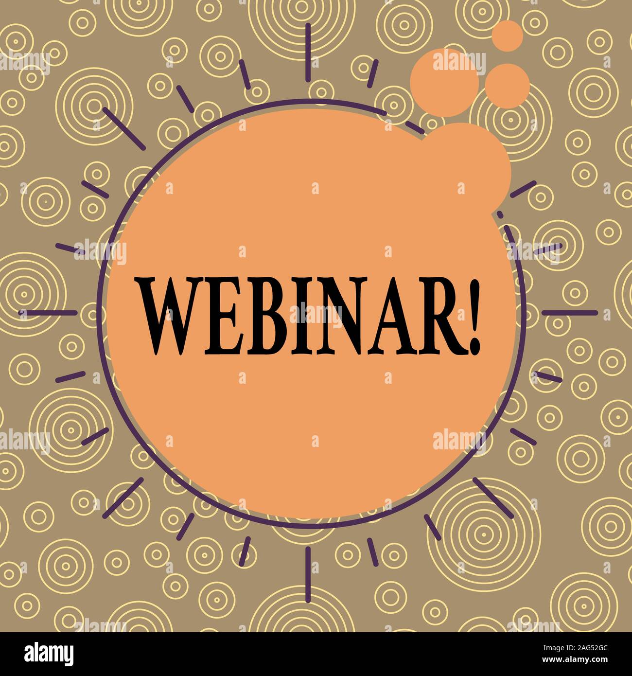 Writing note showing Webinar. Business concept for seminar or other ...