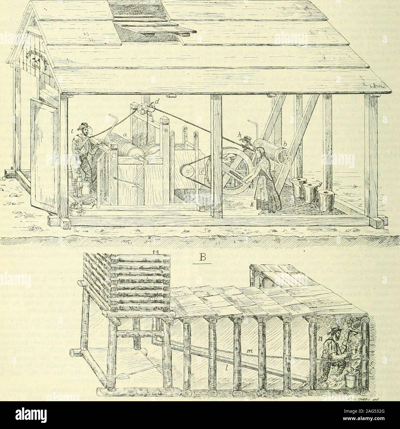 Hammer and chisel mining hi-res stock photography and images - Alamy