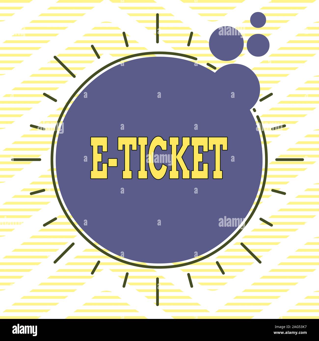 Writing note showing E Ticket. Business concept for Digital ticket that ...