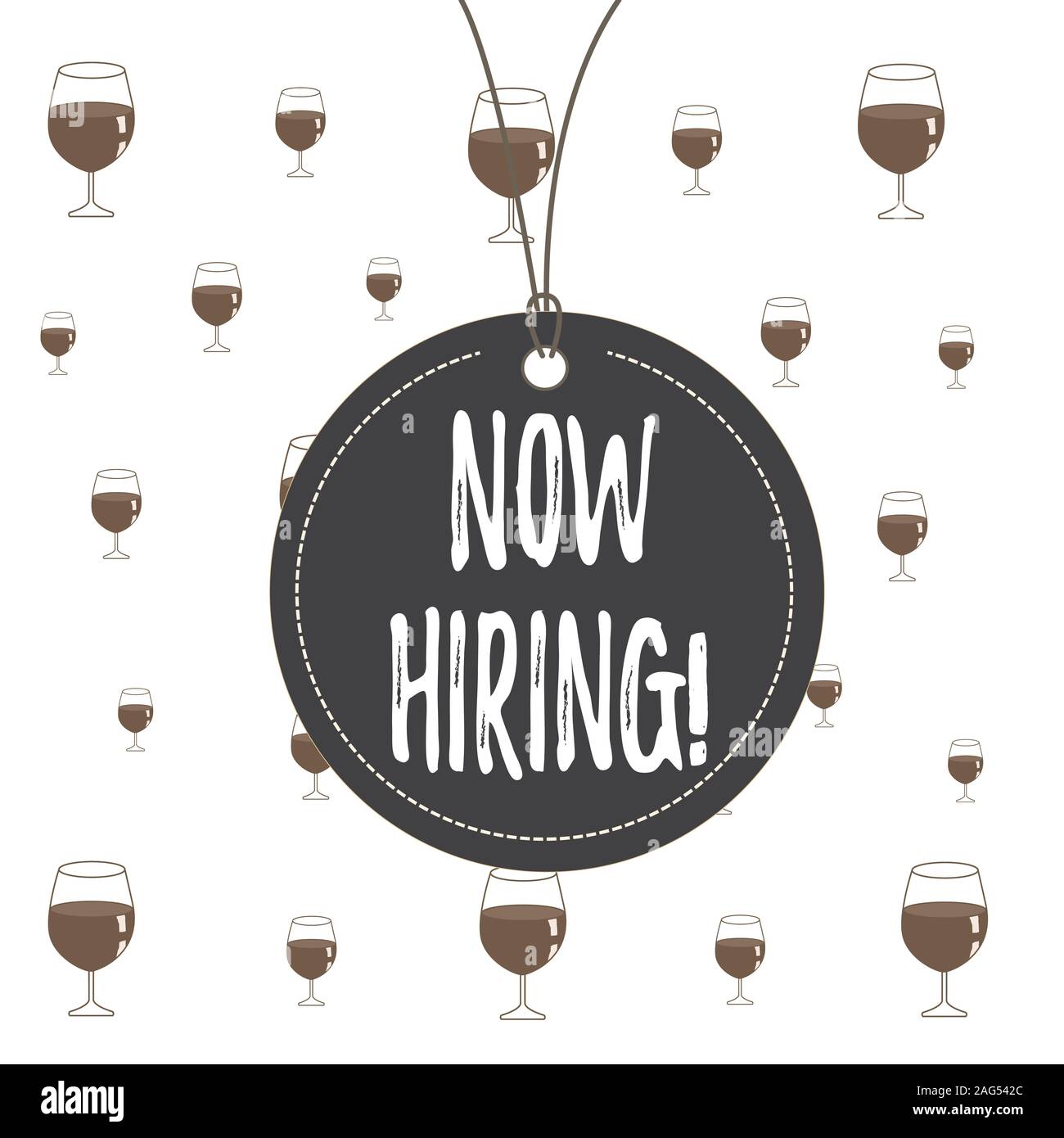 Recruiting now sign Cut Out Stock Images & Pictures - Alamy