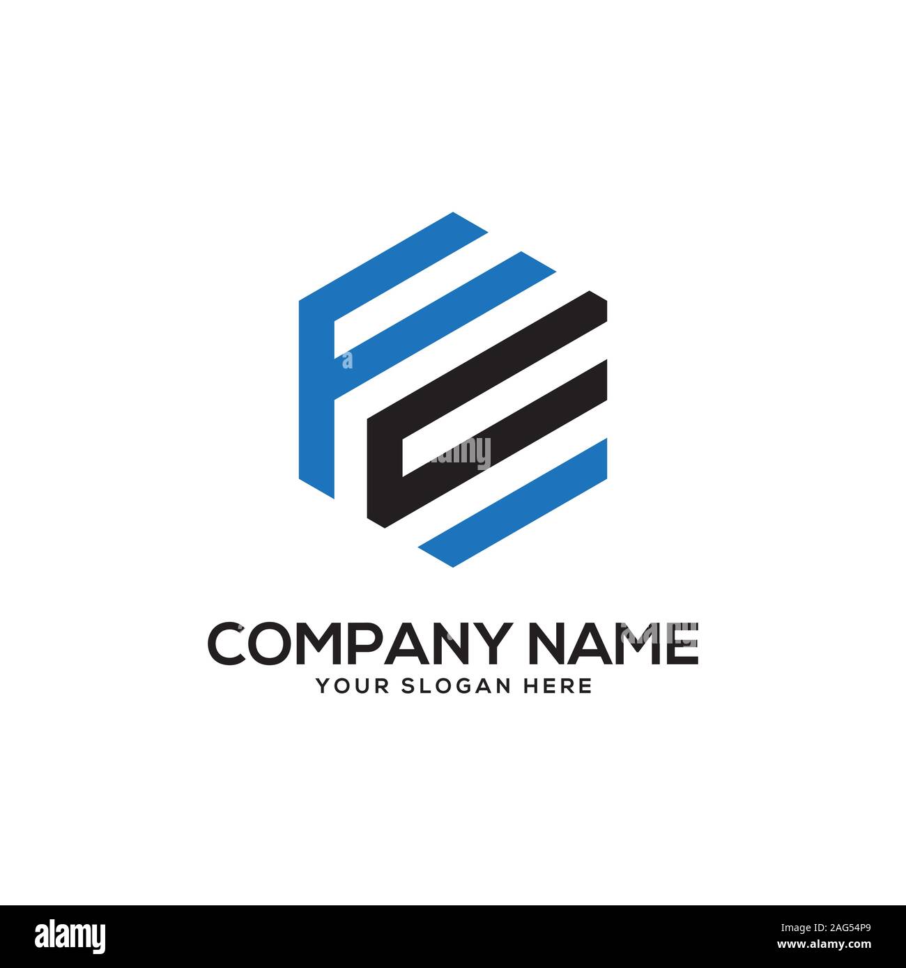 EC initial letter Logo Inspiration, E and C combination logo vector ...
