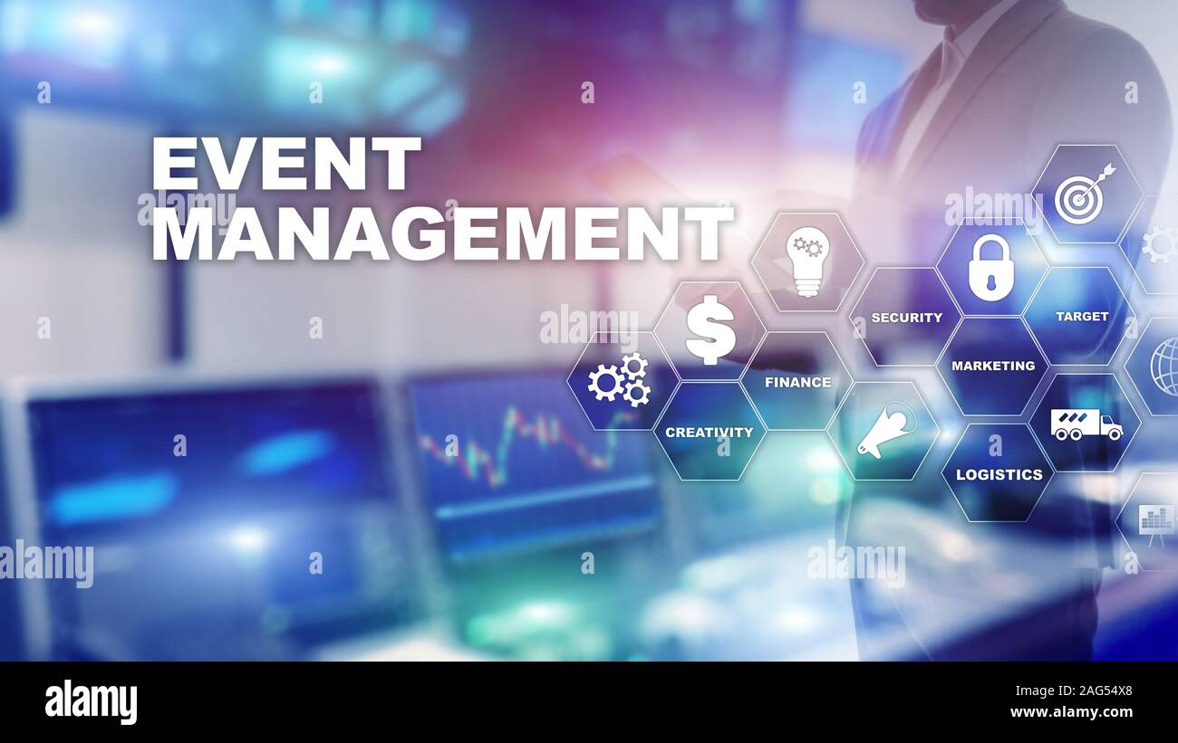Event management Concept. Event management flowchart. Event management ...