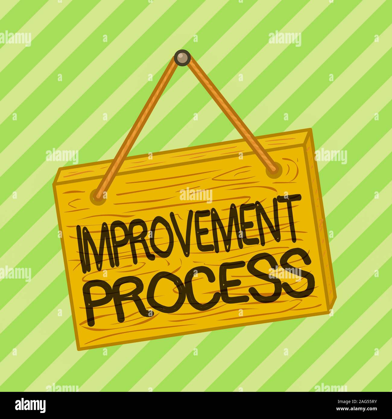 Text sign showing Improvement Process. Business photo text Ongoing ...