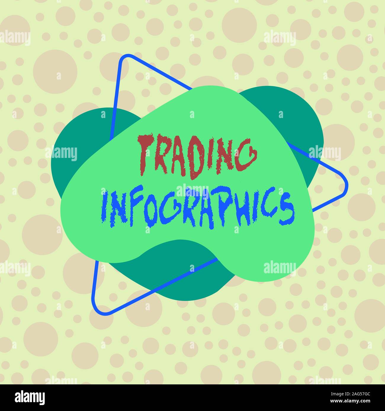 Conceptual Hand Writing Showing Trading Infographics Concept Meaning Visual Representation Of