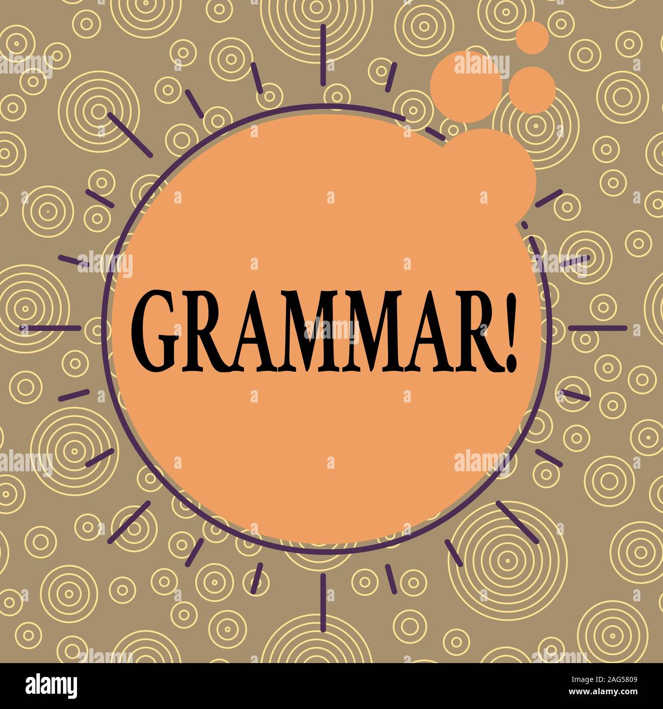 Writing note showing Grammar. Business concept for whole system ...