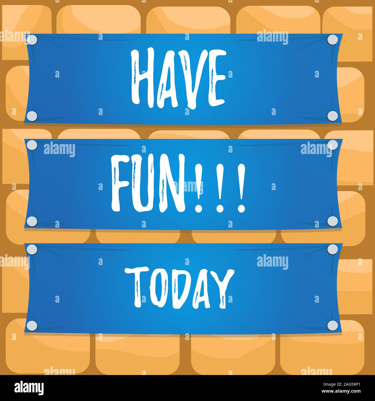 Handwriting text writing Have Fun. Conceptual photo wish somebody good ...