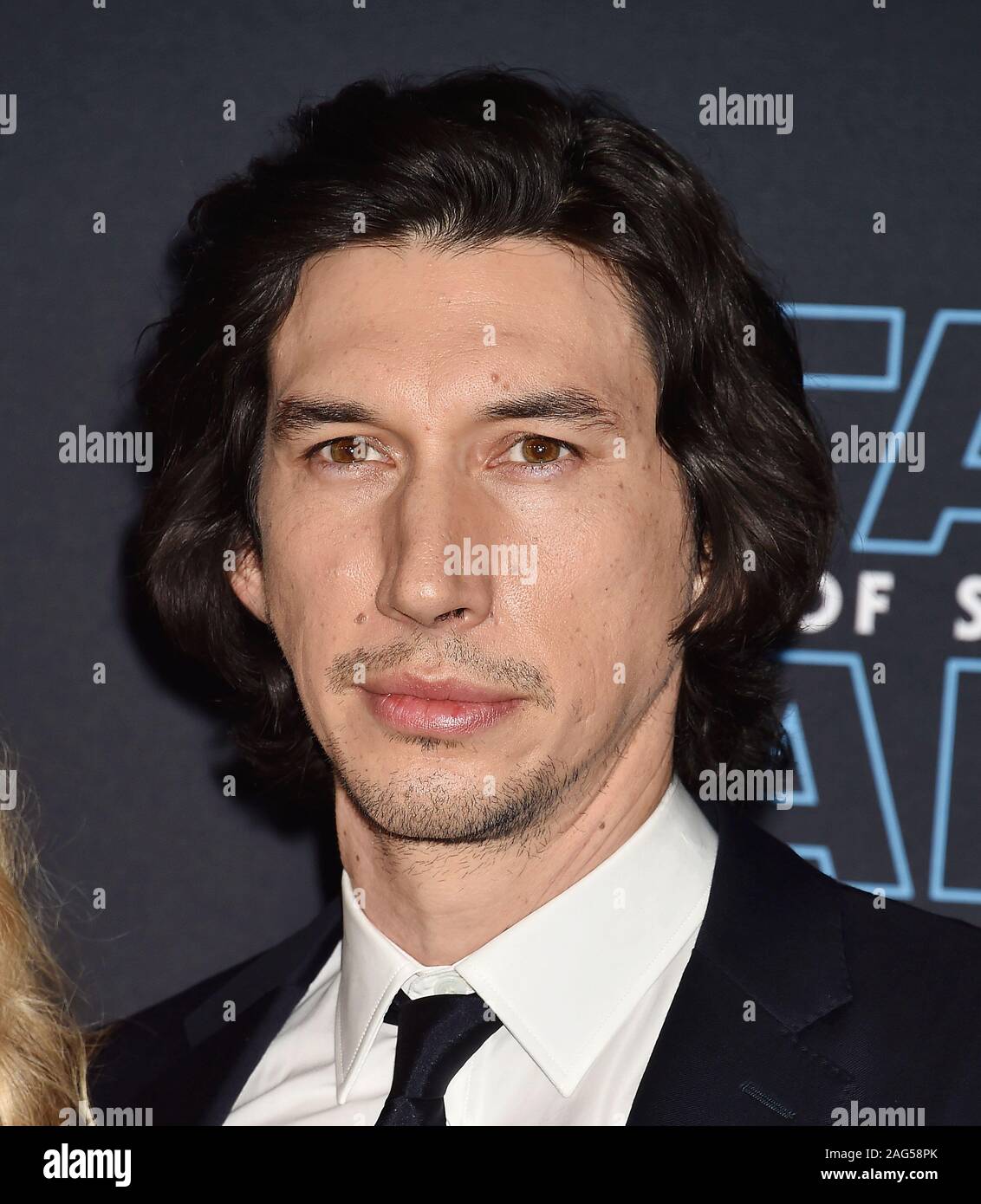 HOLLYWOOD, CA - DECEMBER 16: Adam Driver attends the Premiere of Disney ...