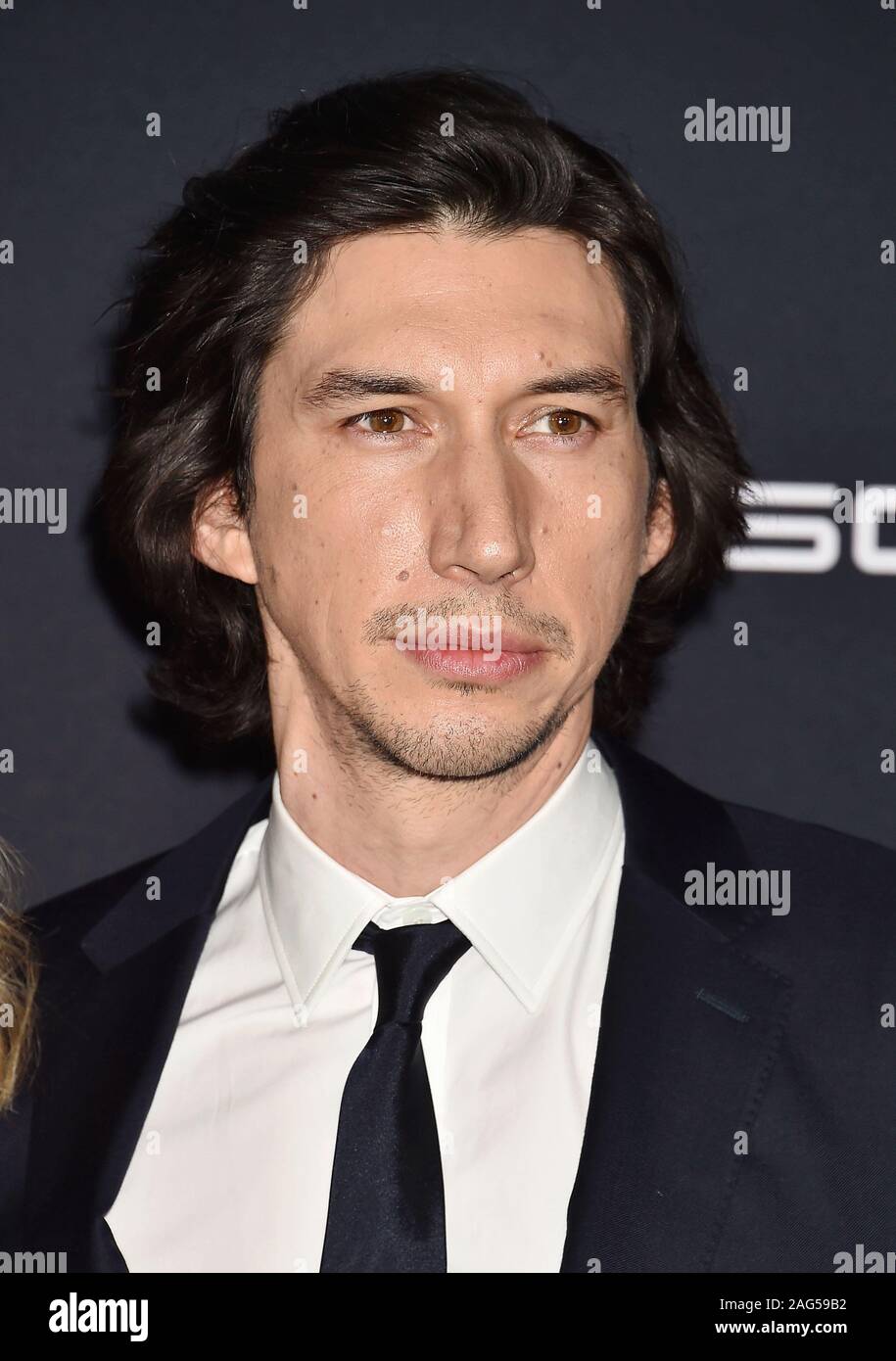 HOLLYWOOD, CA - DECEMBER 16: Adam Driver attends the Premiere of Disney ...