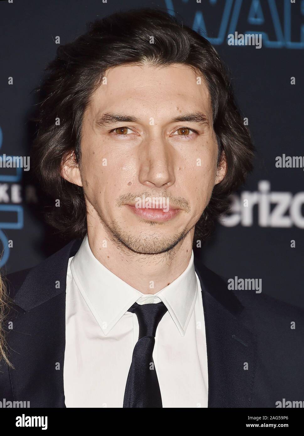 HOLLYWOOD, CA - DECEMBER 16: Adam Driver attends the Premiere of Disney ...